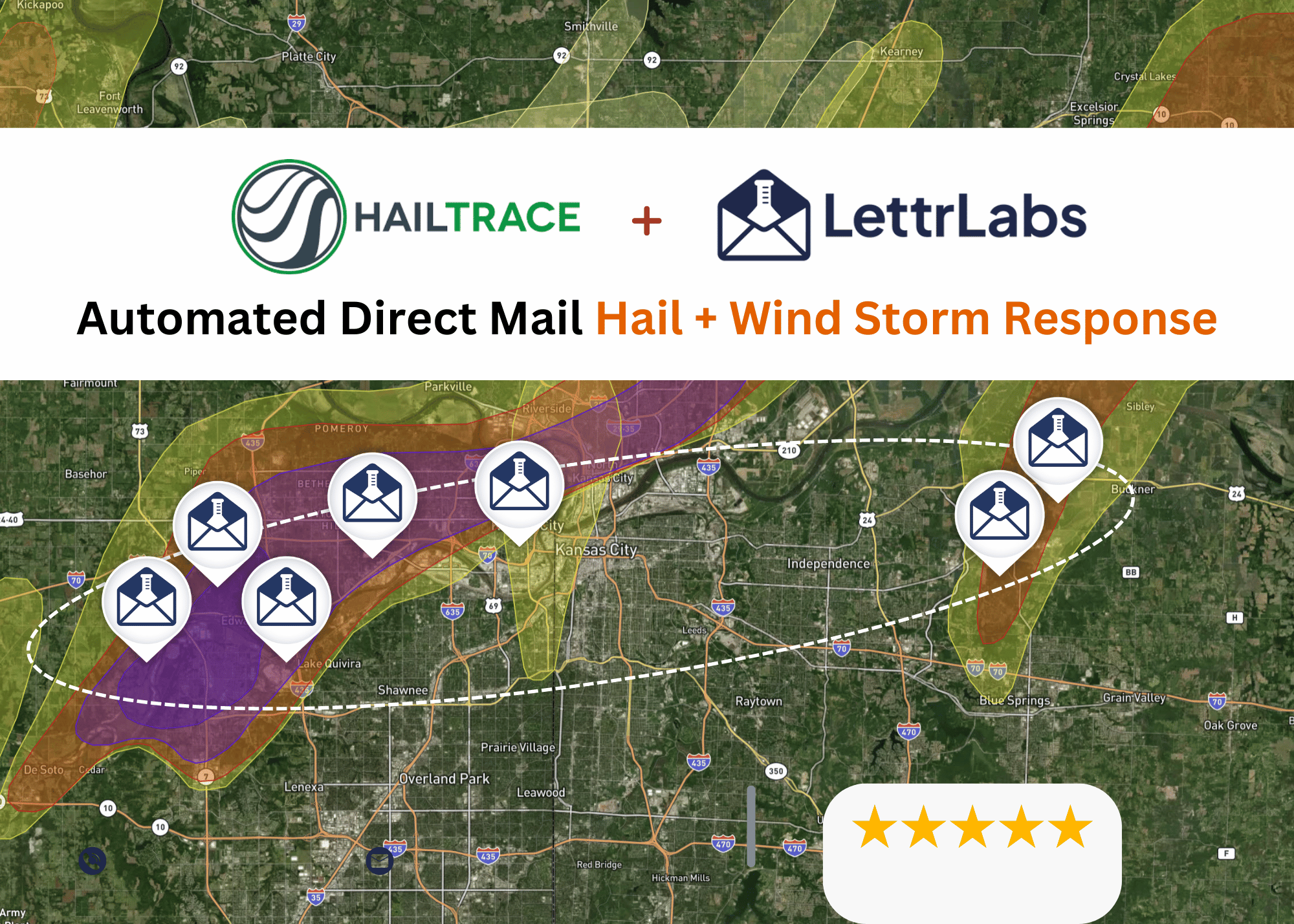 Hail Storm Severe Weather Automation Tutorial: Powered by LettrLabs and HailTrace